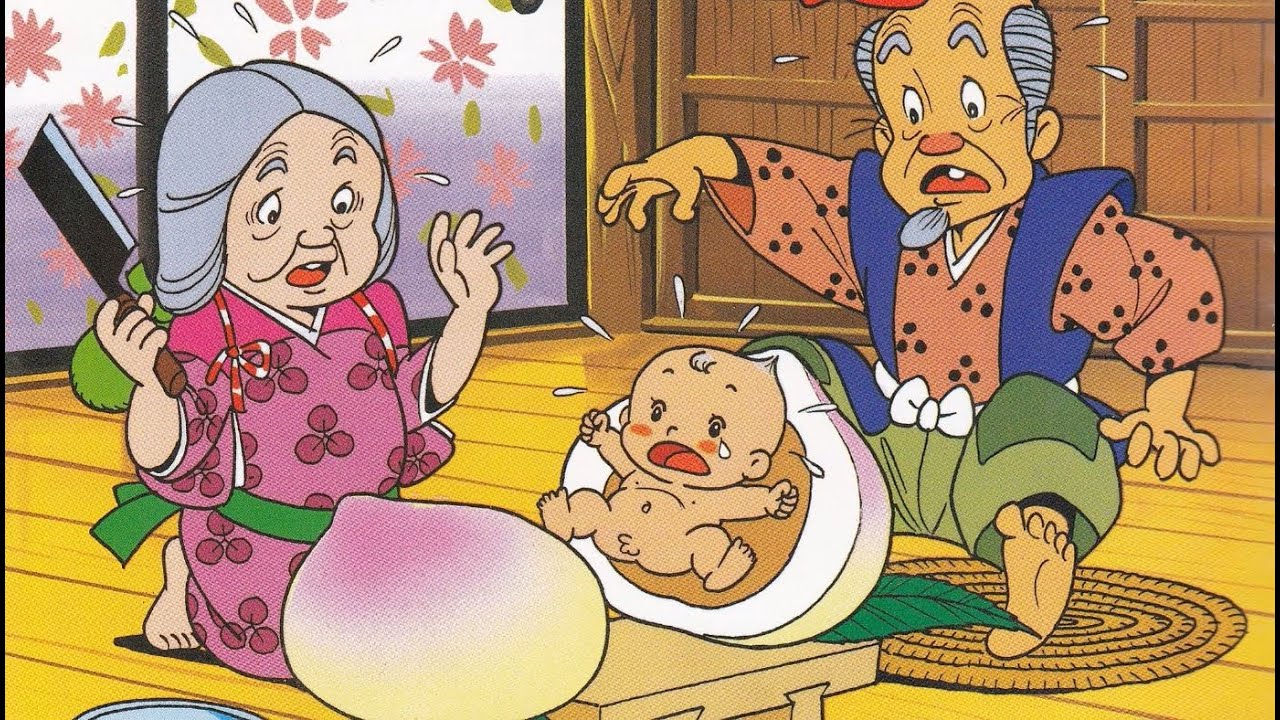 La leggenda di Momotaro, il Bambino nato da una Pesca